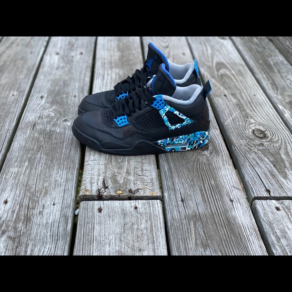 Jordan | Shoes | Jordan 4 Retro Custom Splatter | Poshmark
